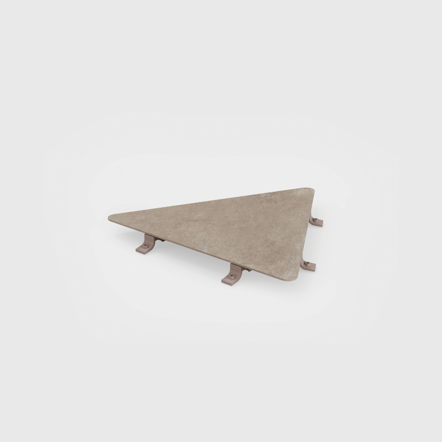 New Joint linking triangular table porcelain stoneware