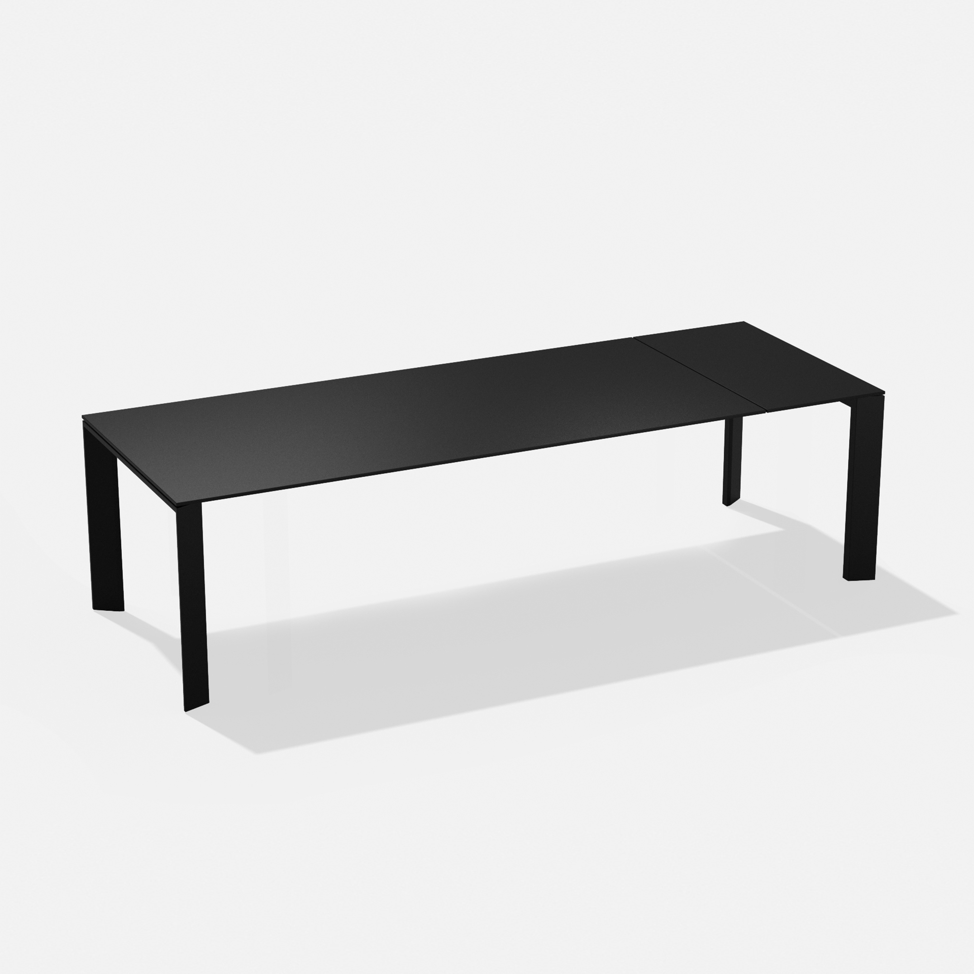 Grande Arche extendible rectangular table 220/270 x 100 x h 74 cm