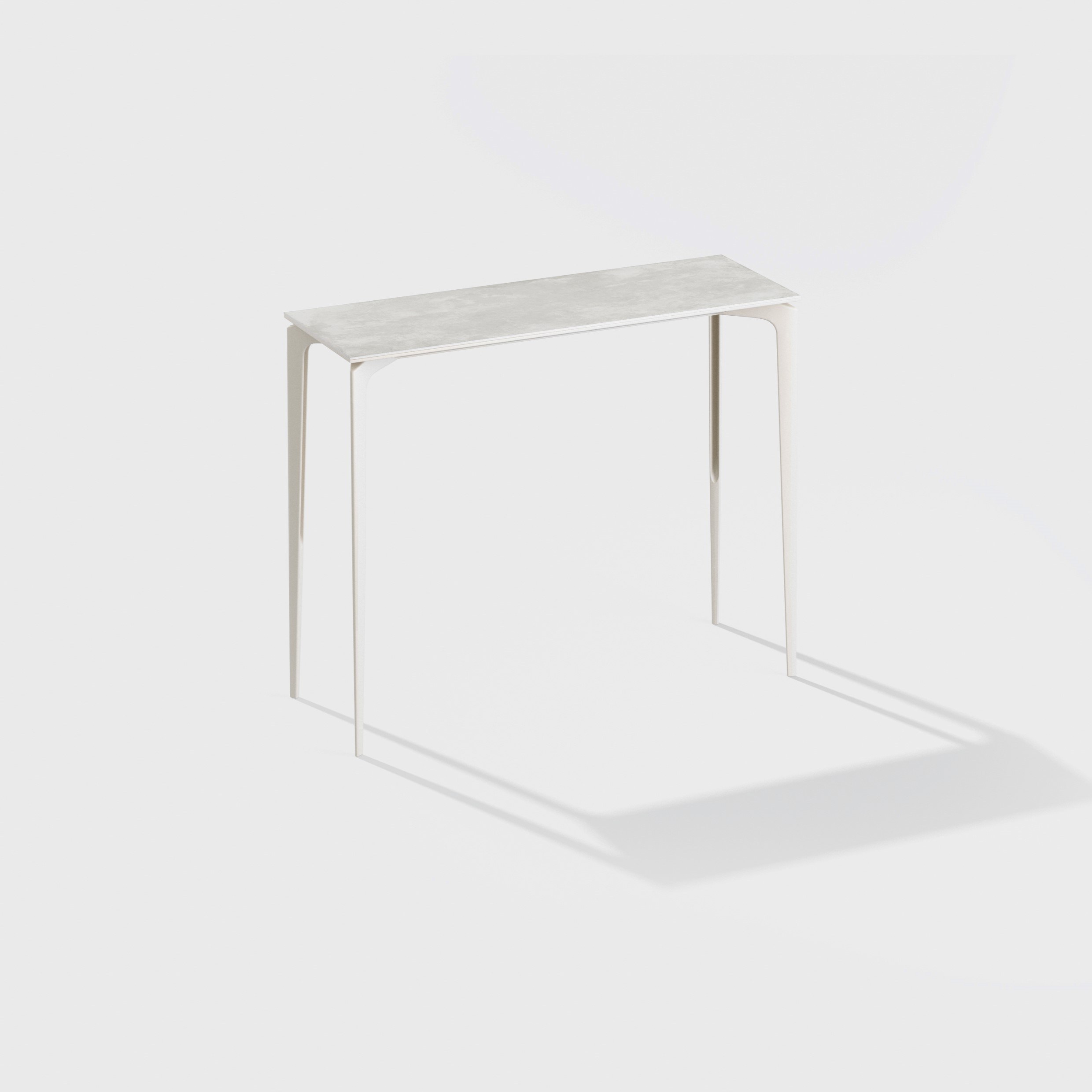 AllSize rectangular bar table with top in porcelain stoneware 130/200 x ...