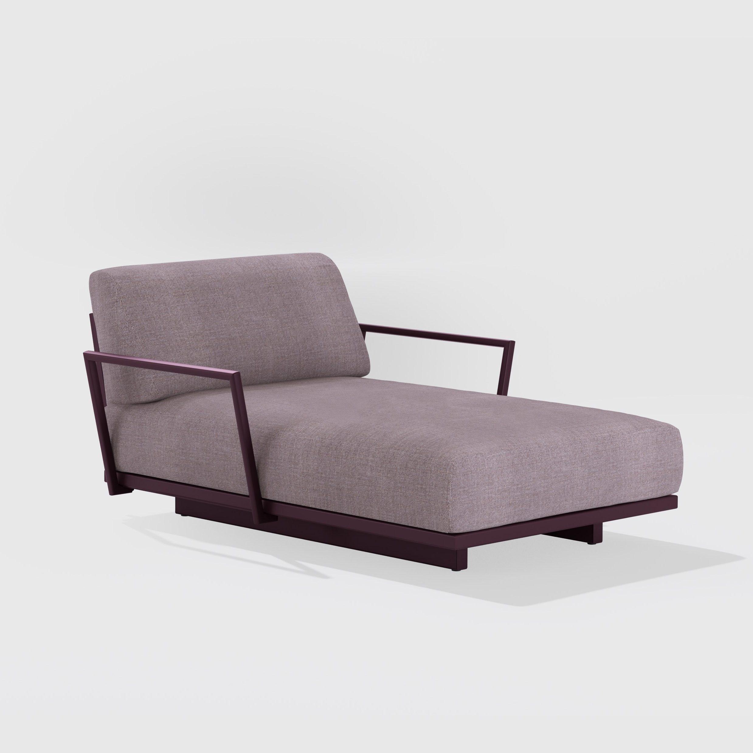 Solaris Evo dormeuse with armrests
