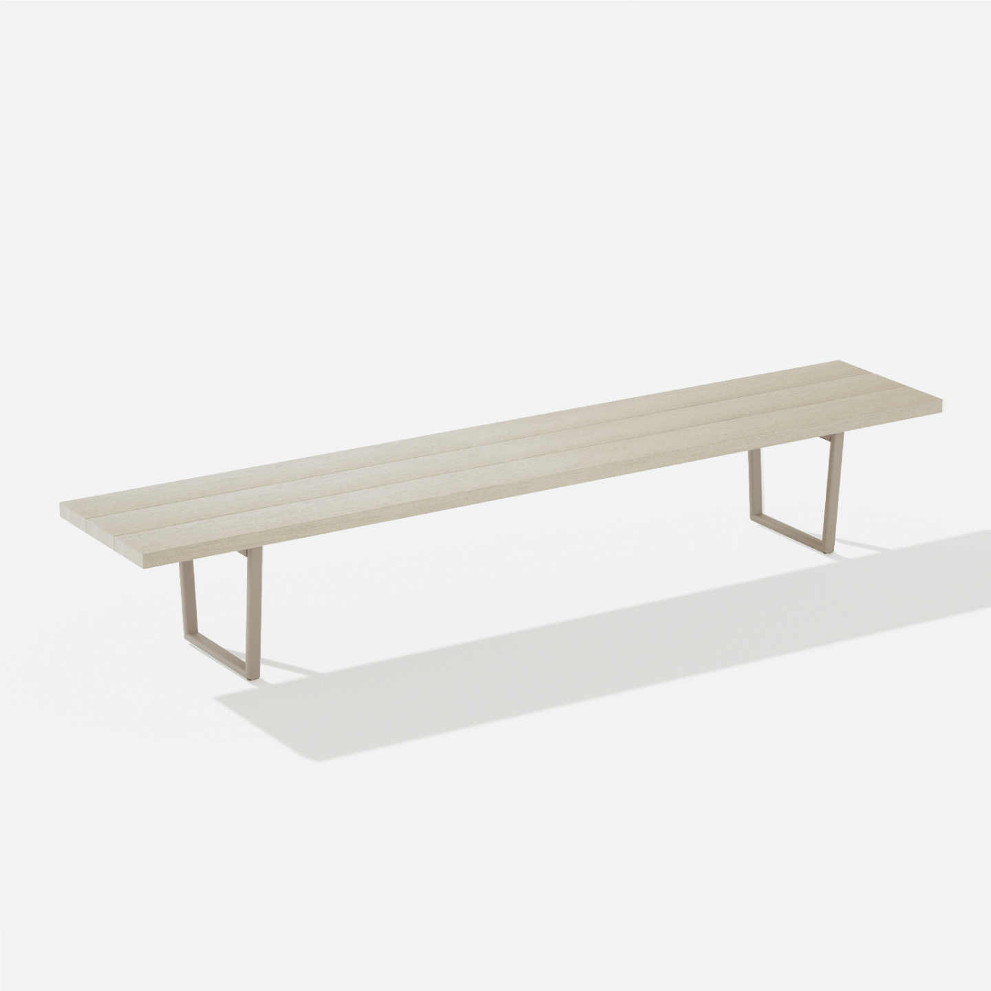 Orizon bench NaturAll finishing 250 x 48 x h 42 cm